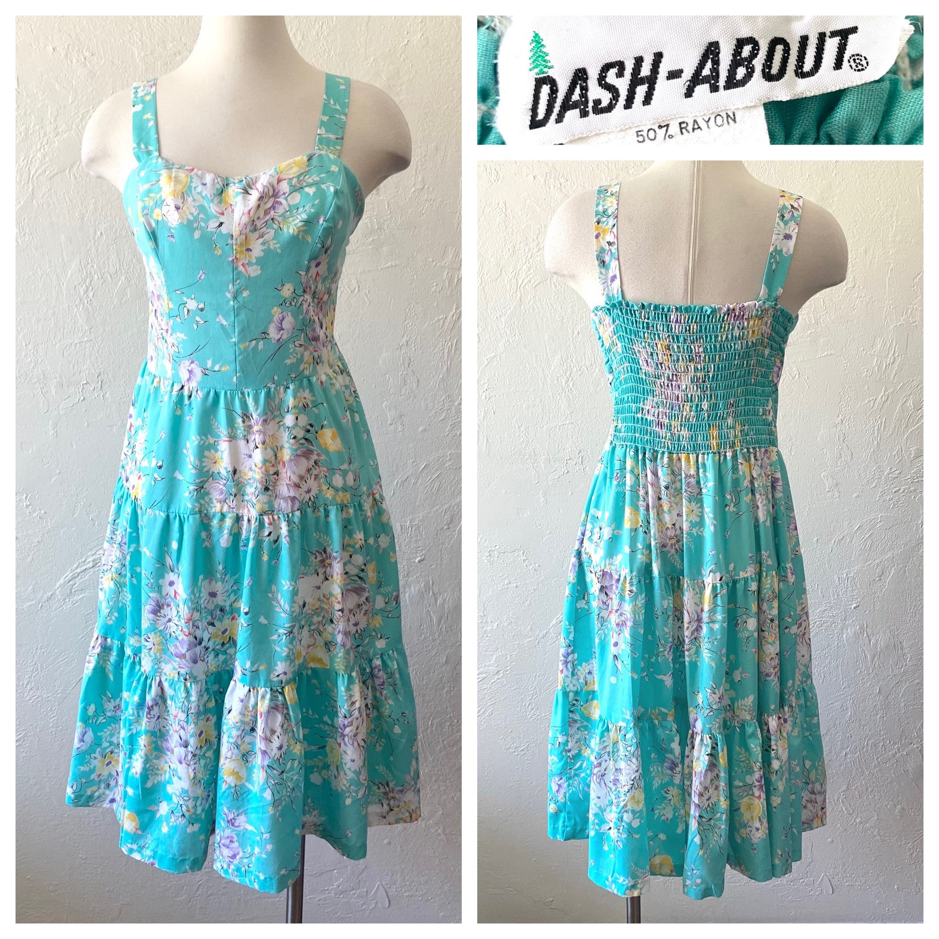 Dash About 80s Does 50s Summer Dress Large / Xl - Etsy