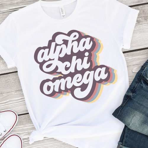 Alpha Chi Omega Handwriting Script Sorority Baseball Cap - Etsy