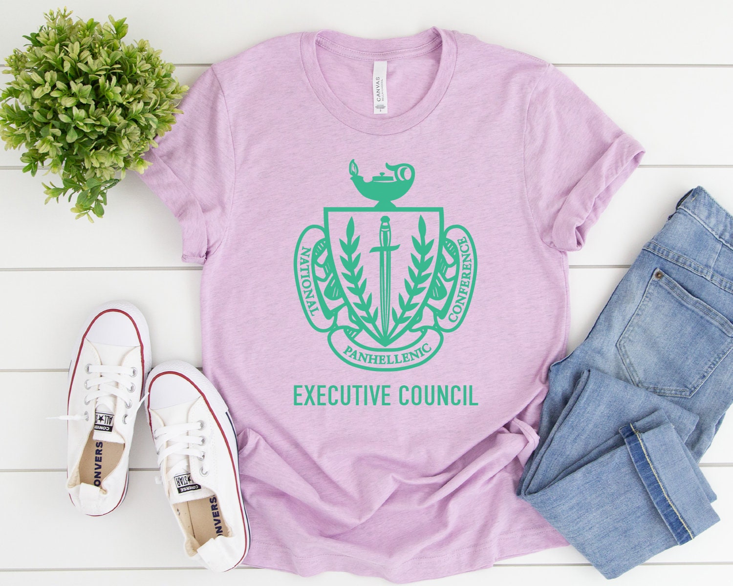 Purple Panhellenic Crest