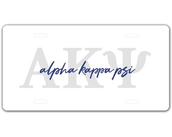 Kappa Alpha Psi License - Etsy