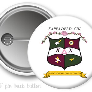 KDX Kappa Delta Chi Crest Single or Bulk 2.25 Pinback - Etsy