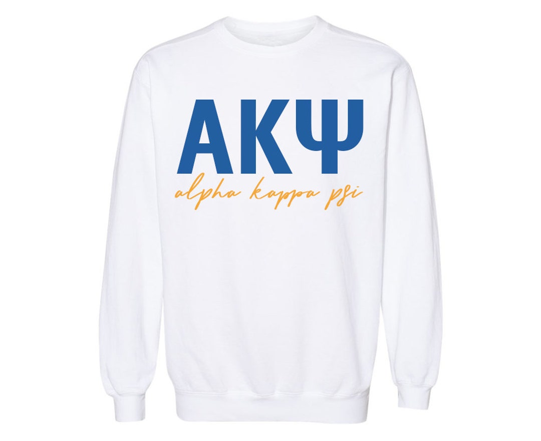 Akpsi Alpha Kappa Psi Classic Sweatshirt - Etsy