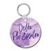 Dphie Delta Phi Epsilon Watercolor Script Keychain Sorority - Etsy