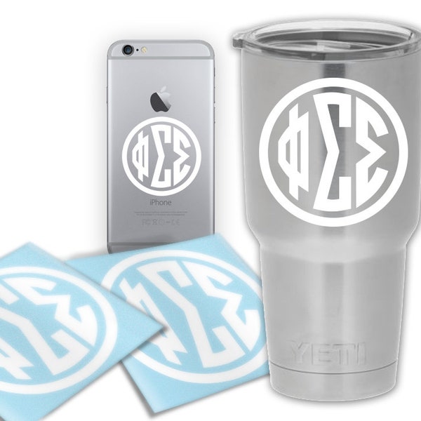 Phi Sigma Sigma Decal - Etsy