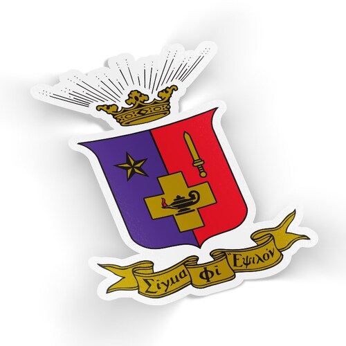 Sigep Sigma Phi Epsilon Crest Sticker - Etsy