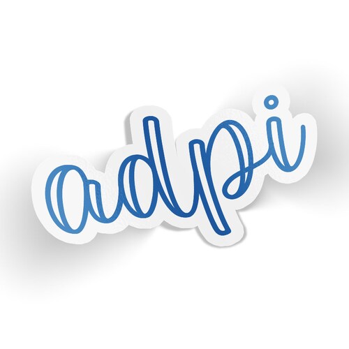 Alpha Delta Pi Sorority Sticker Pack Perfect for Bid Day - Etsy