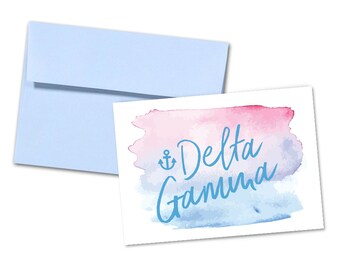 Kappa Delta Note Cards - Etsy
