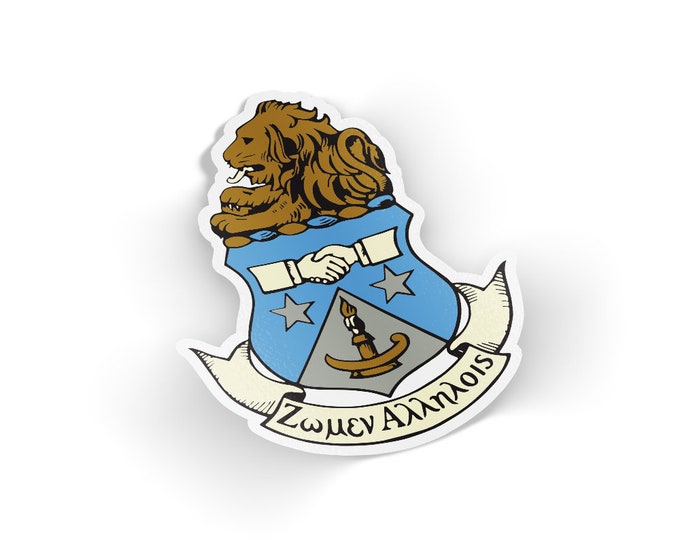 SLG Sigma Lambda Gamma Crest Sticker - Etsy