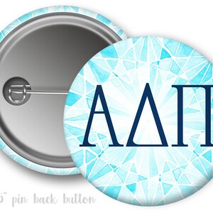 Adpi Alpha Delta Pi Diamond Single or Bulk 2.25 Pinback - Etsy
