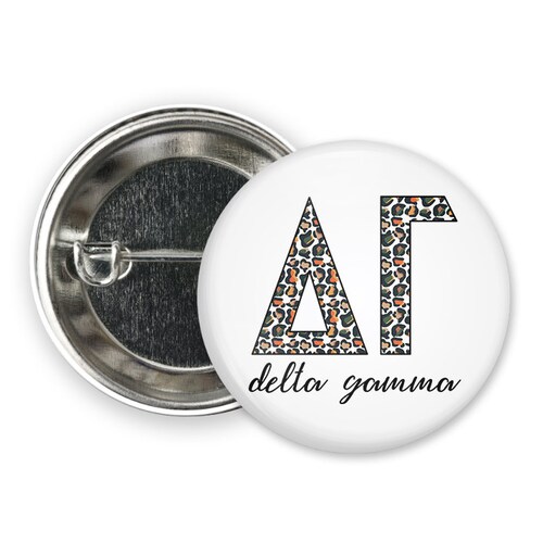 Delta Gamma Varsity Button - Etsy