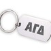 AOII Alpha Omicron Pichevron Monogram Custom Keychain Sorority - Etsy