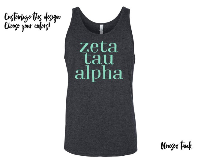 ZTA Zeta Tau Alpha Crest Sticker | Etsy