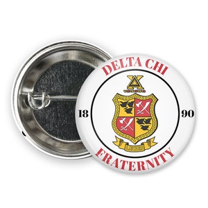 Delta Chi Seal Single or Bulk 2.25 Greek Pinback Button - Etsy
