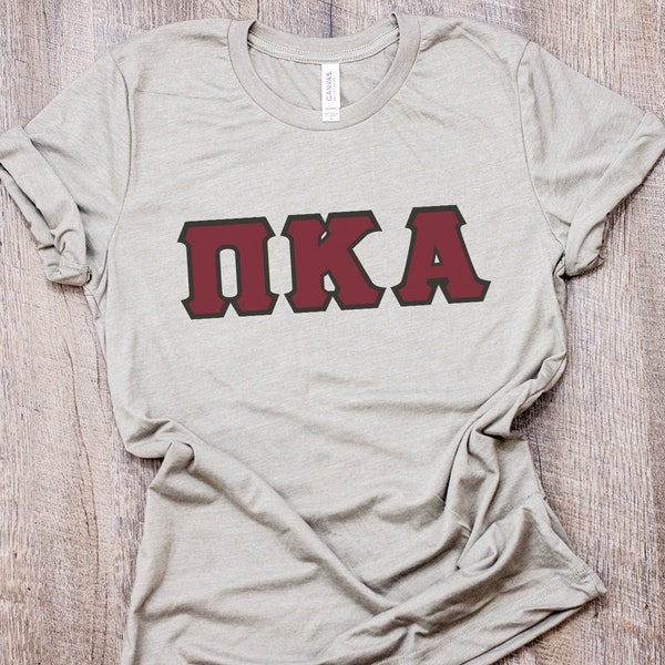 Pi Kappa Alpha Letters - Etsy