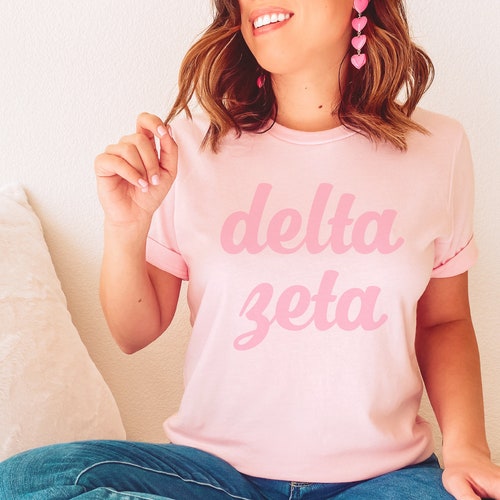 Delta Zeta Tee Sorority Shirts Delta Zeta Dz Delta Zeta - Etsy