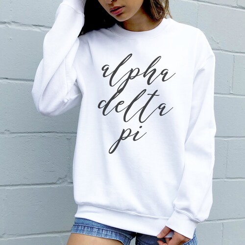 Alpha Delta Pi Adpi Comfort Colors Laurel ΑΔΠ Unisex Pocket - Etsy