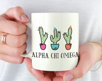 Chio Chi Omega Alumna Mug Sorority Coffee Mug - Etsy