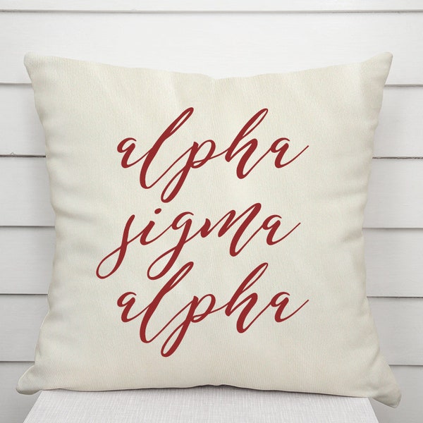 Script Pillows - Etsy