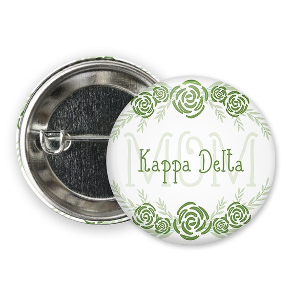 Kappa Delta Mom Button - Etsy