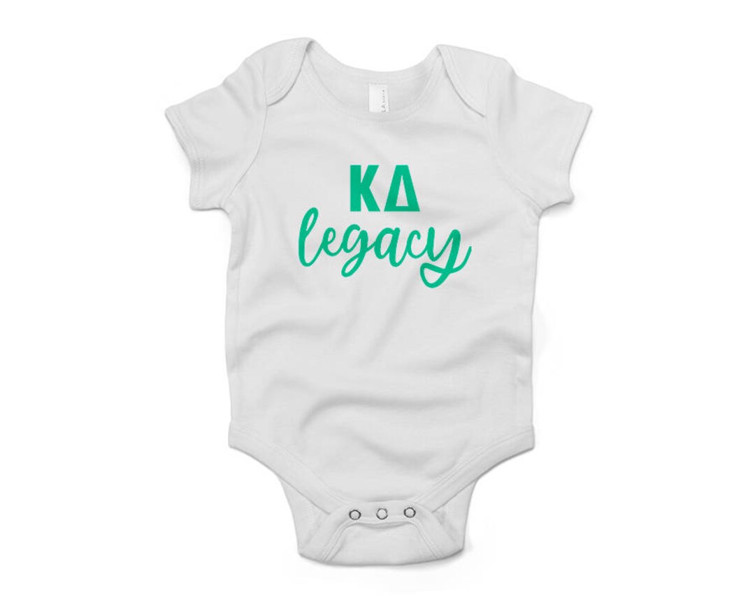 KD Kappa Delta Legacy Baby Outfit Choose Your Color - Etsy