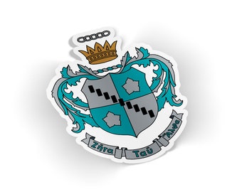 SLG Sigma Lambda Gamma Crest Sticker - Etsy