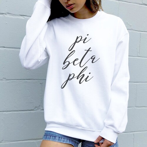 Pi Beta Phi Handwriting Script Sorority Baseball Cap Custom | Etsy