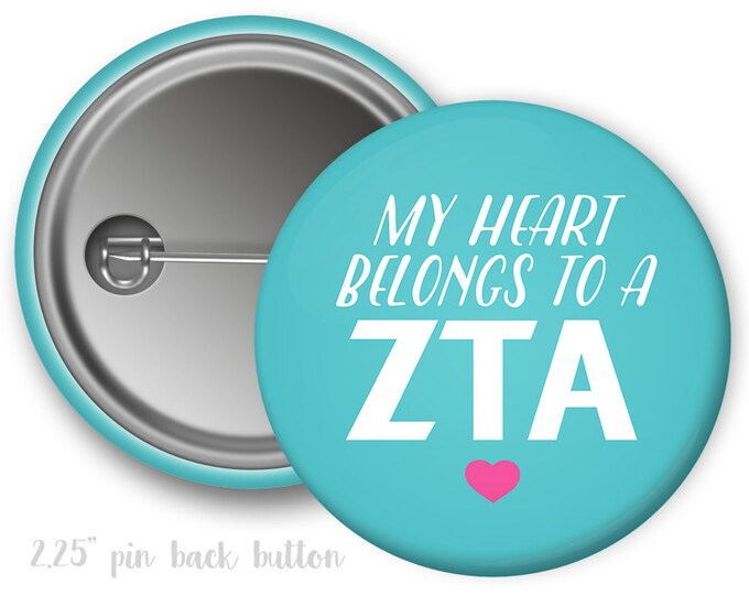 ZTA Zeta Tau Alpha Crest Sticker | Etsy