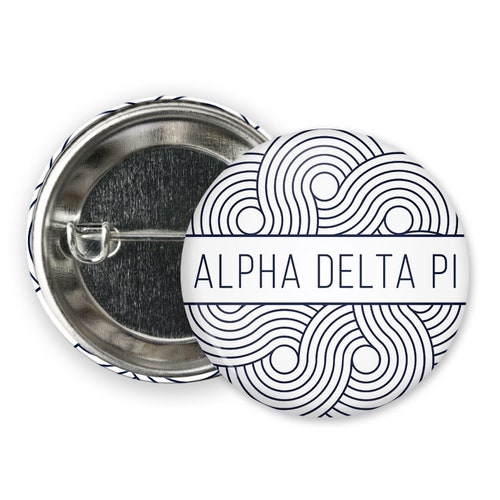 Adpi Alpha Delta Pi Leopard Single or Bulk 2.25 Pinback - Etsy