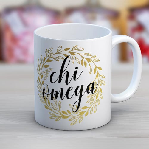 Chio Chi Omega Alumna Mug Sorority Coffee Mug - Etsy