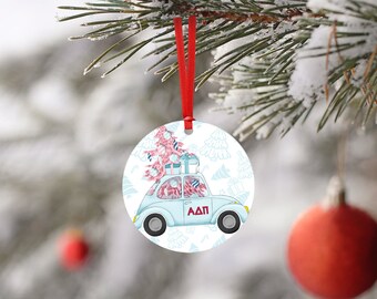 4 Alpha Delta Pi/adpi Sorority Glitter Christmas - Etsy