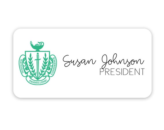 National Panhellenic Conference Badges