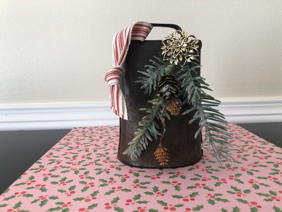 Vintage Cowbell Christmas Decor - Etsy