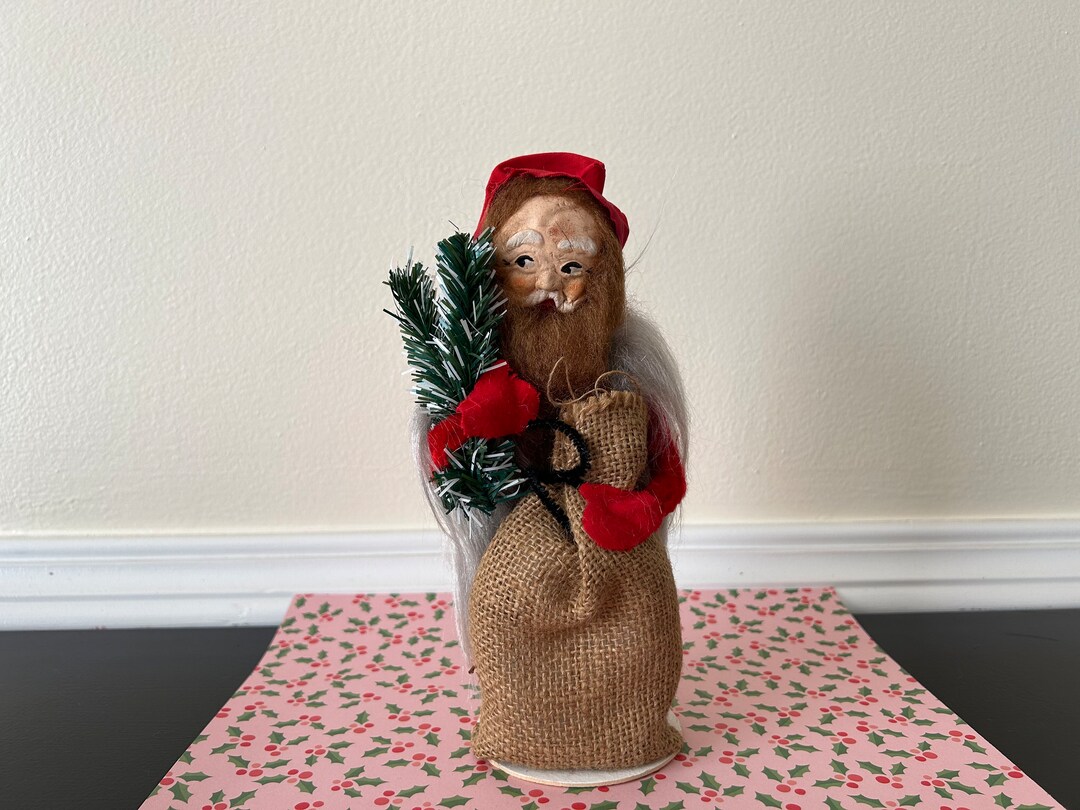 Vintage Handmade Father Christmas/santa Figure - Etsy