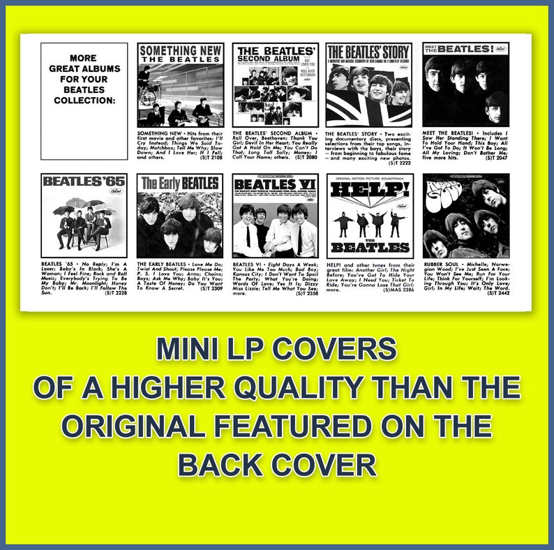 The Beatles Rejected Yesterday and Today Album Cover Mock-up #1 - Etsy