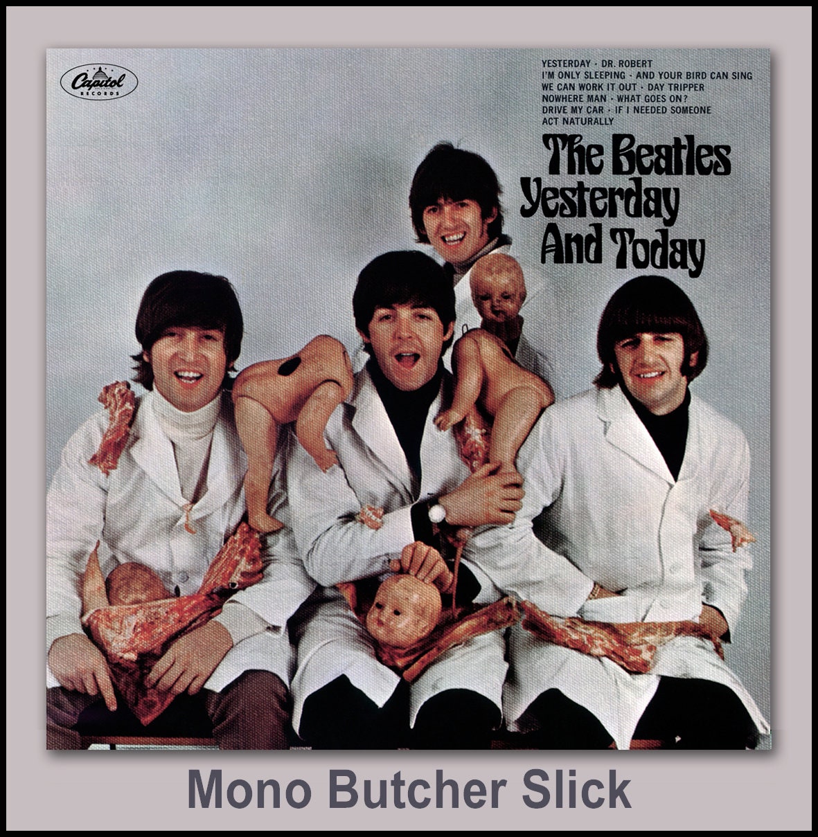 THE BEATLES Butcher Front Cover Slick - Etsy