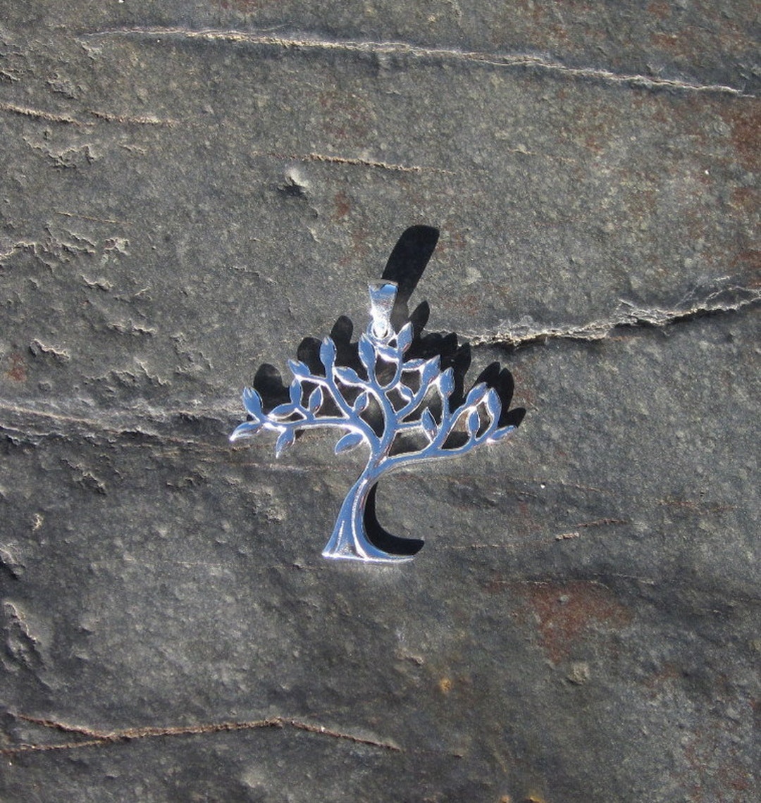 Sterling Silver Tree of Life Pendant - #442 - Etsy
