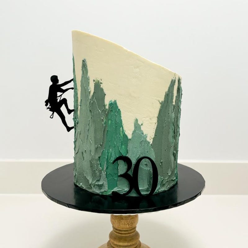 Hiking Cake Topper - Etsy UK
