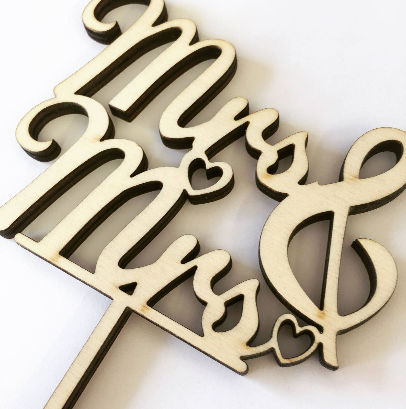 Mr And Mrs Wedding Cake Topper Wooden Cake Topper Mrs And Mrs Etsy Uk