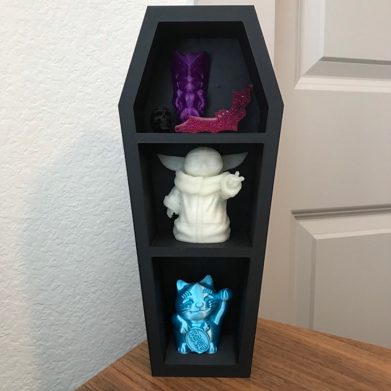 Fun Coffin Shaped Shelf | Etsy