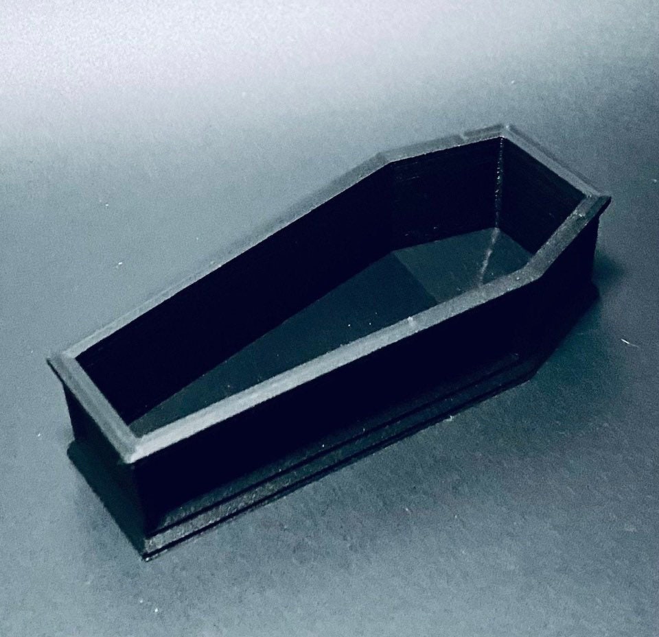 Coffin Shaped Business Card, Ear Swab, Paper Clips Container - Etsy