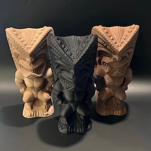 Sneaky Tiki Guardian Statue With Hidden Compartment/stash - Etsy