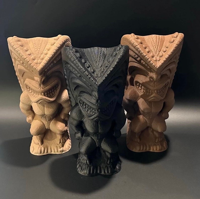 Sneaky Tiki Guardian Statue With Hidden Compartment/stash - Etsy