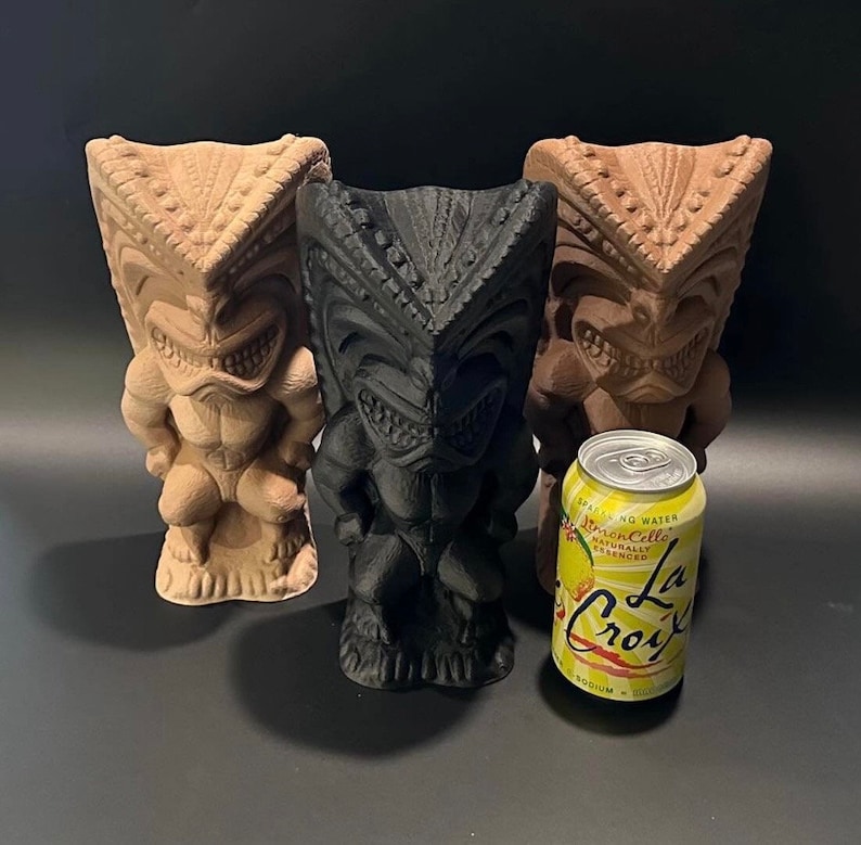 Sneaky Tiki Guardian Statue With Hidden Compartment/stash - Etsy
