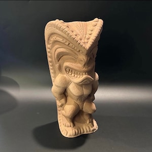 Sneaky Tiki Guardian Statue With Hidden Compartment/stash - Etsy