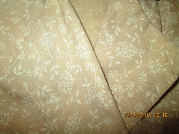 Vintage Sally Lou 1970's beige dropped front pockets … - Gem