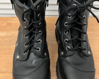 Black Mod Boots - Etsy