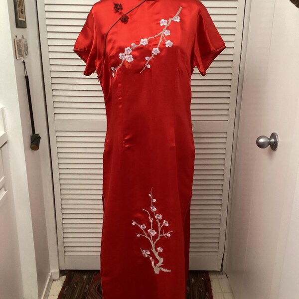 Red Cheongsam - Etsy