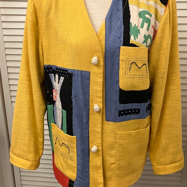 Bright Jacket - Etsy