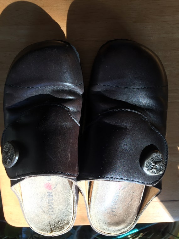 Brown German leather clogs by Haflinger of Gemany. Bo… - Gem