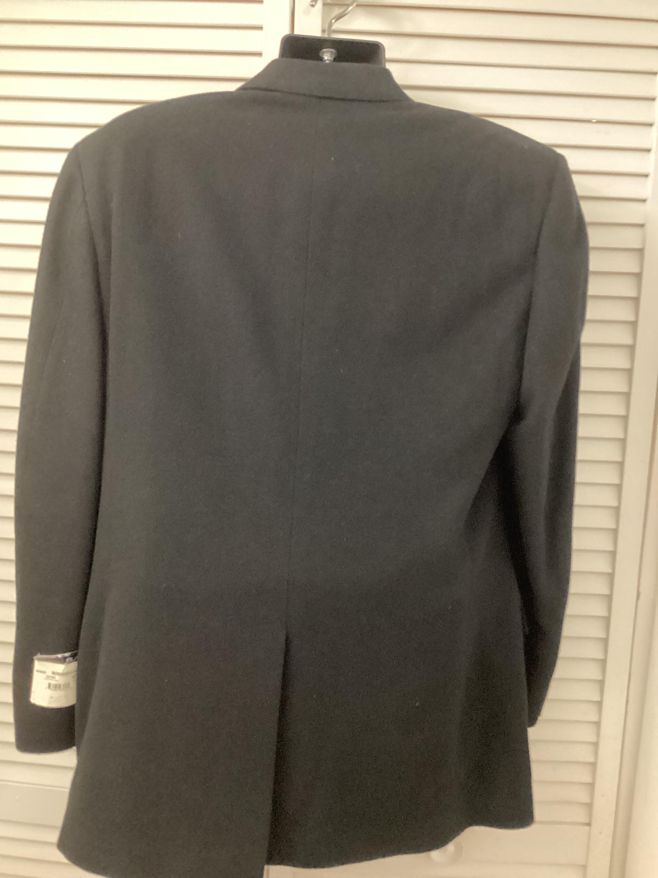 Bill Blass Black Camel Hair Sport Coat Jacket Never Worn Tags on ...